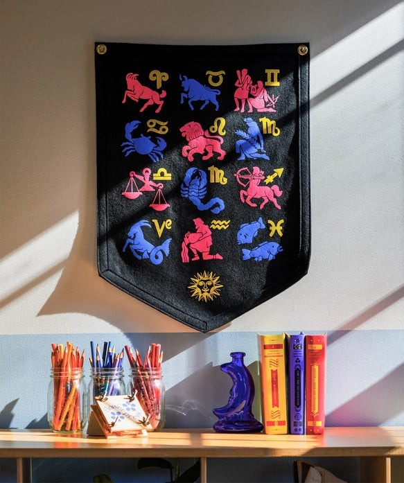 Astrology Signs Camp Flag – Lineage