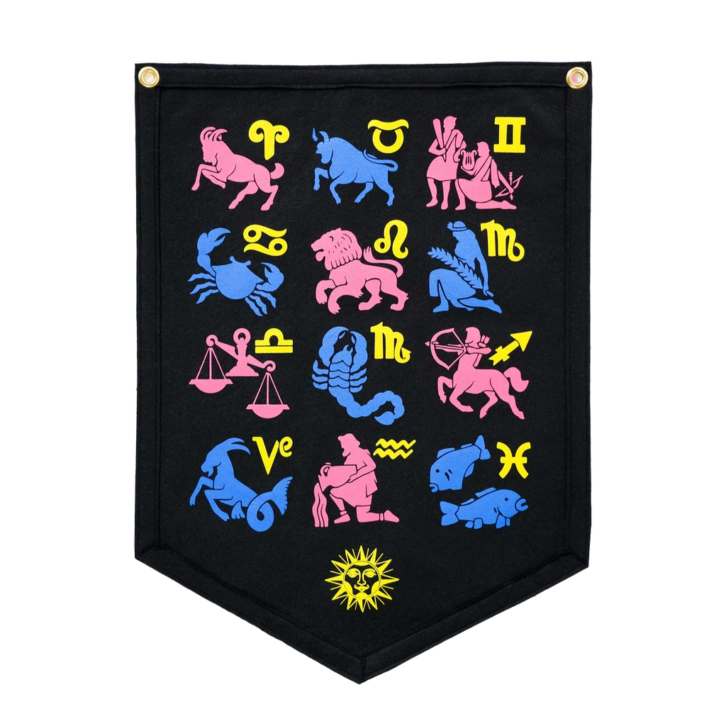 Astrology Signs Camp Flag – Lineage