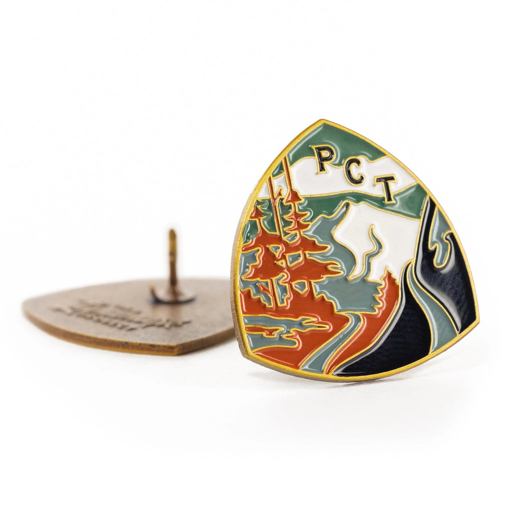 Pacific Crest Trail Enamel Pin – Lineage