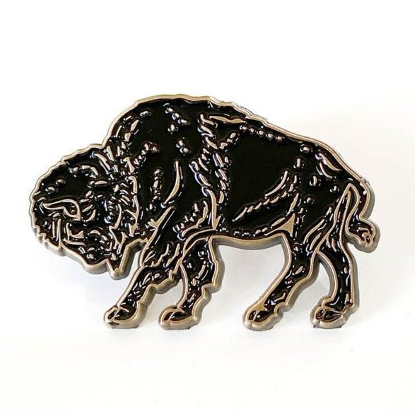 Bison Enamel Pin – Lineage